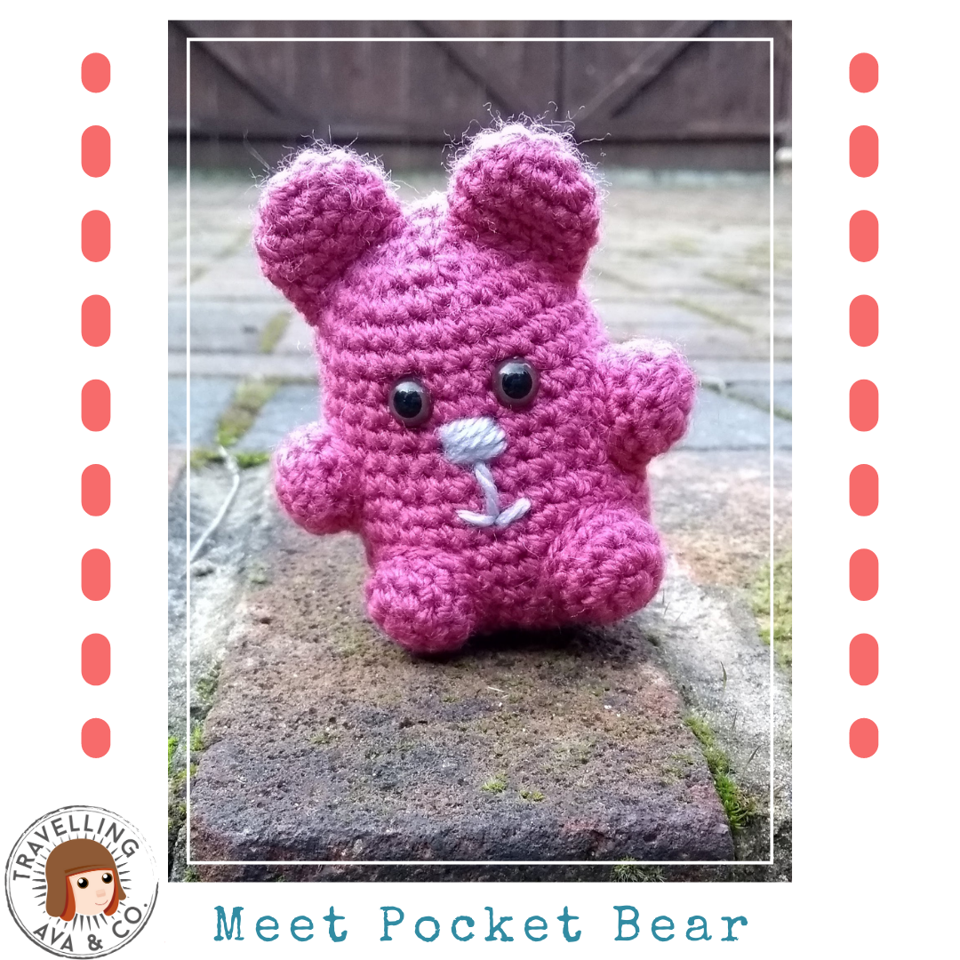Bryson Pocket Bear – Crochet Pattern – Travelling Ava and Co.